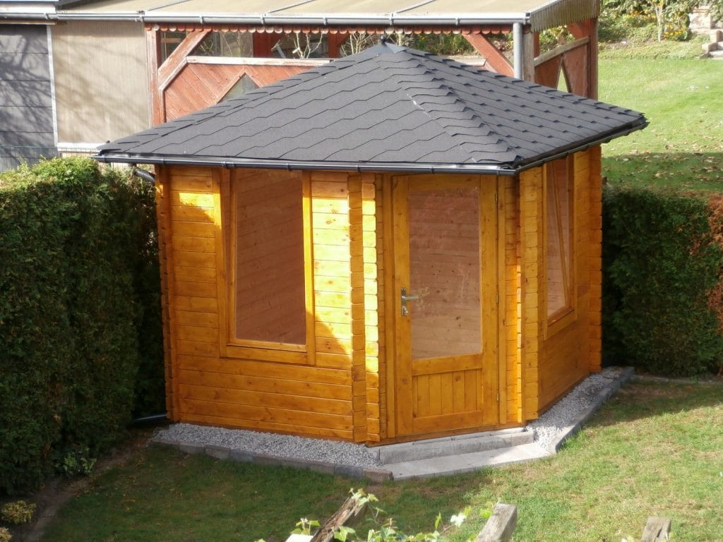 Daniella Corner Log Cabin 2.6m x 2.6m (28mm) - AL Timber